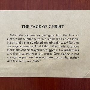 The Tennessee Mint | Art | Vintage 986 Face Of Christ Artist Joe ...